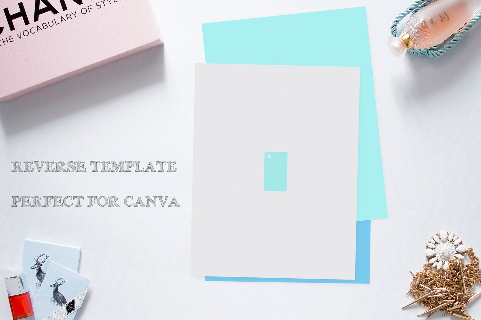 Printable Tag Template / Digital Tag Template Rounded Rectangle Tags 1. ...