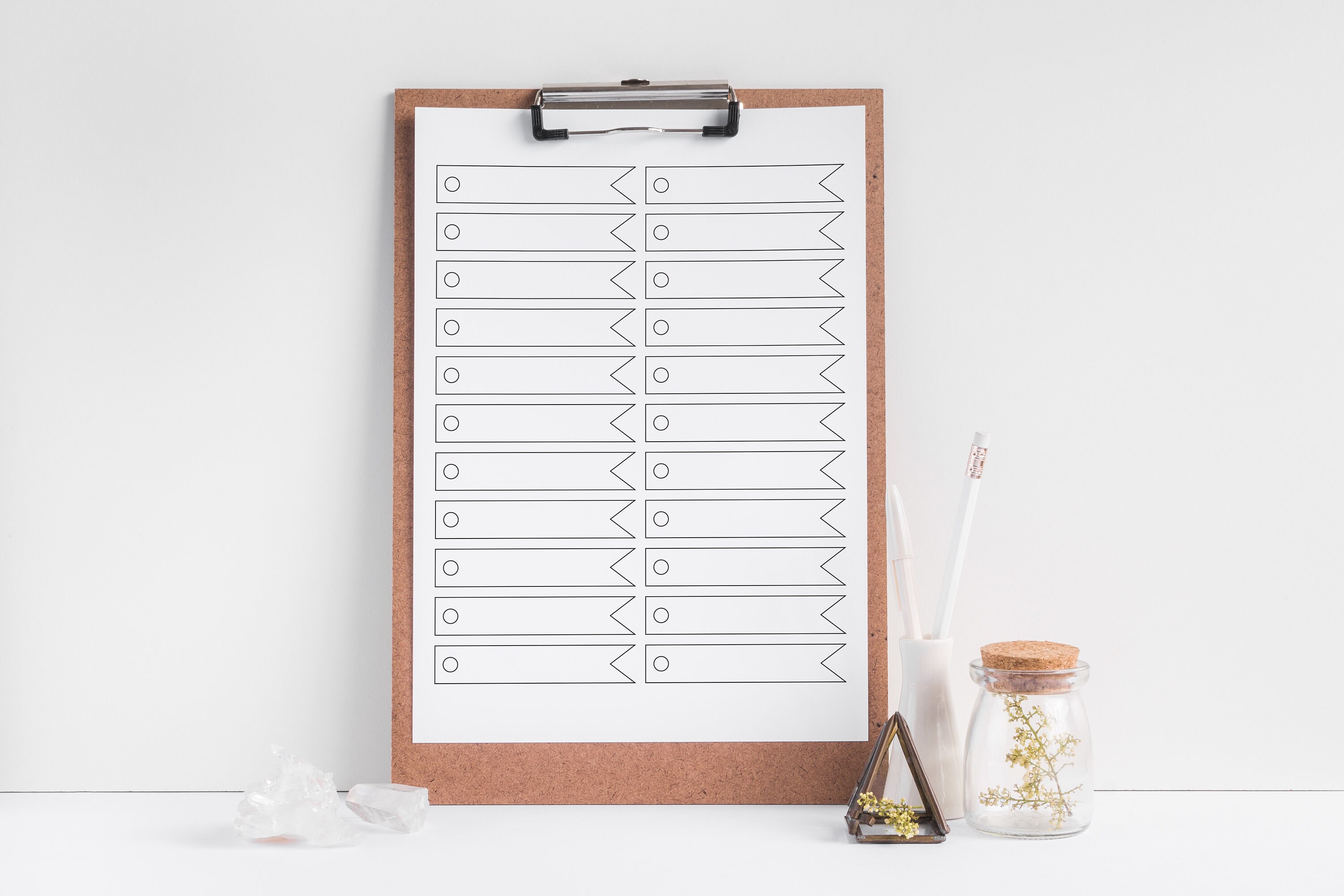 Printable Tags Template / Digital Tags Download - Blank Labels ...