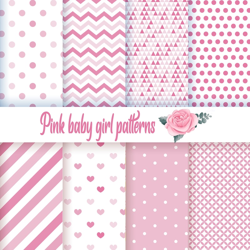 Baby Digital Paper - Etsy