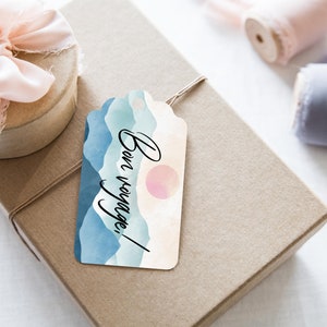 Printable Tag Template / Digital Tag Template - 2" X 3.5" Blank Gift ...