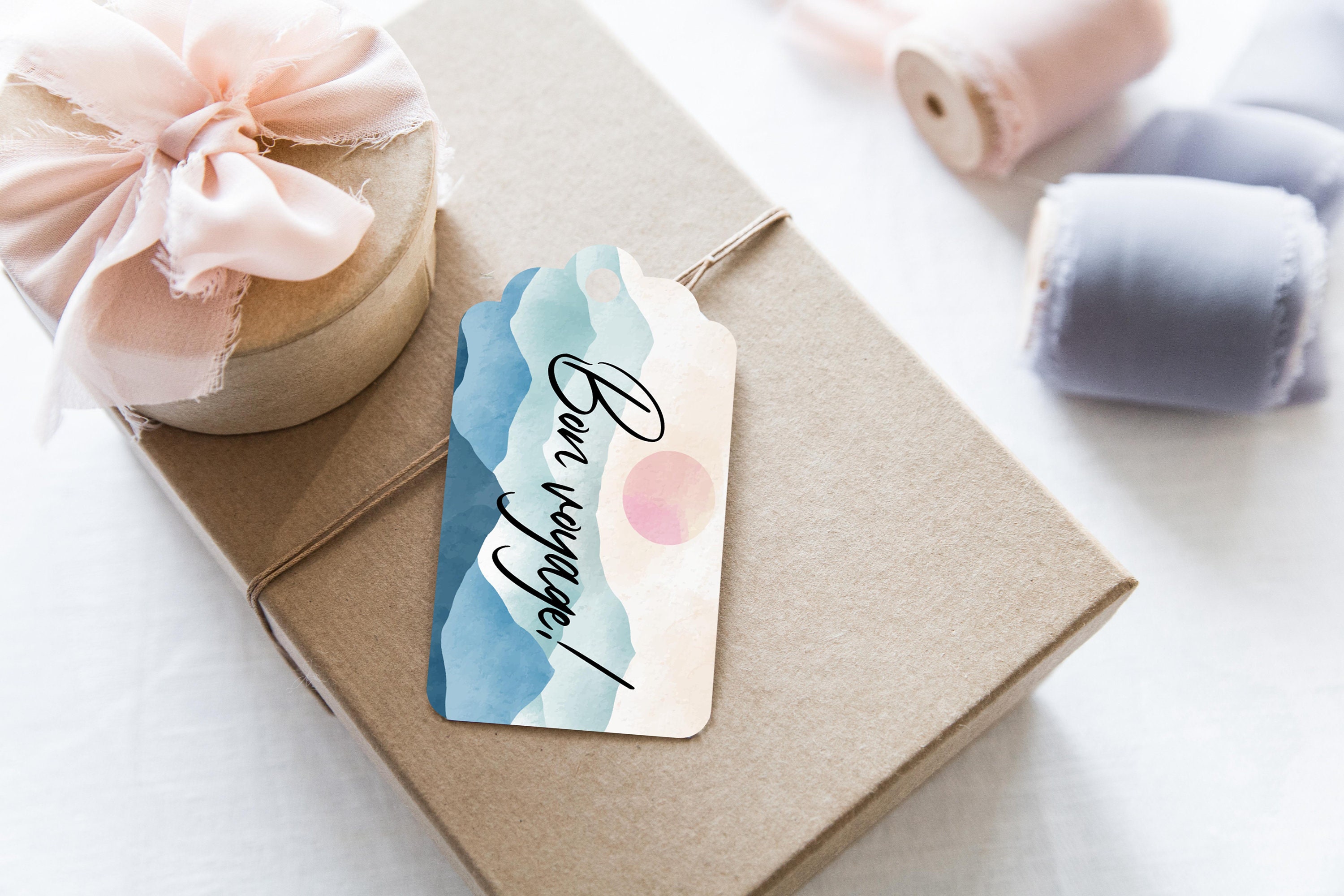 Printable Tag Template / Digital Tag Template - 2" X 3.5" Blank Gift ...