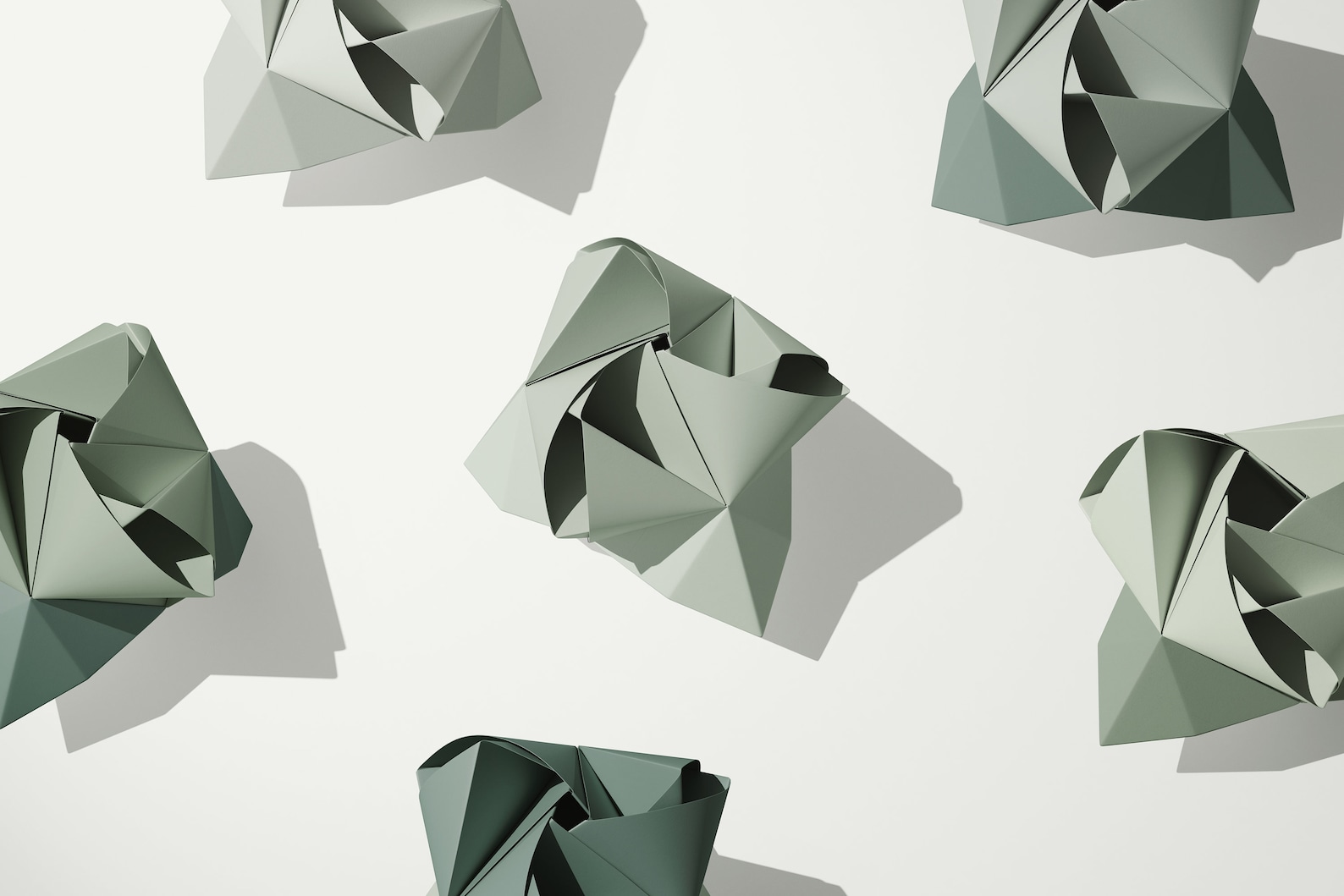 Sage Green Color Digital Paper - 20 Different Shades of Sage for ...