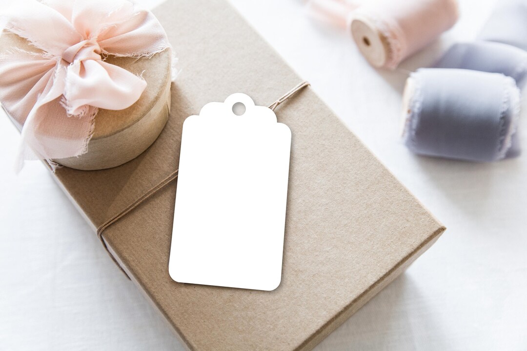 Printable Tag Template / Digital Tag Template - 2" X 3.5" Blank Gift ...