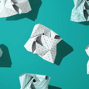 Teal Digital Paper Pack, Teal Downloadable Scrapbook Paper, Teal ...