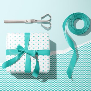 Teal Digital Paper Pack, Teal Downloadable Scrapbook Paper, Teal ...