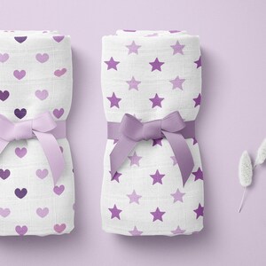 Purple Digital Papers, Lavender Color Digital Paper Pack, Digital ...