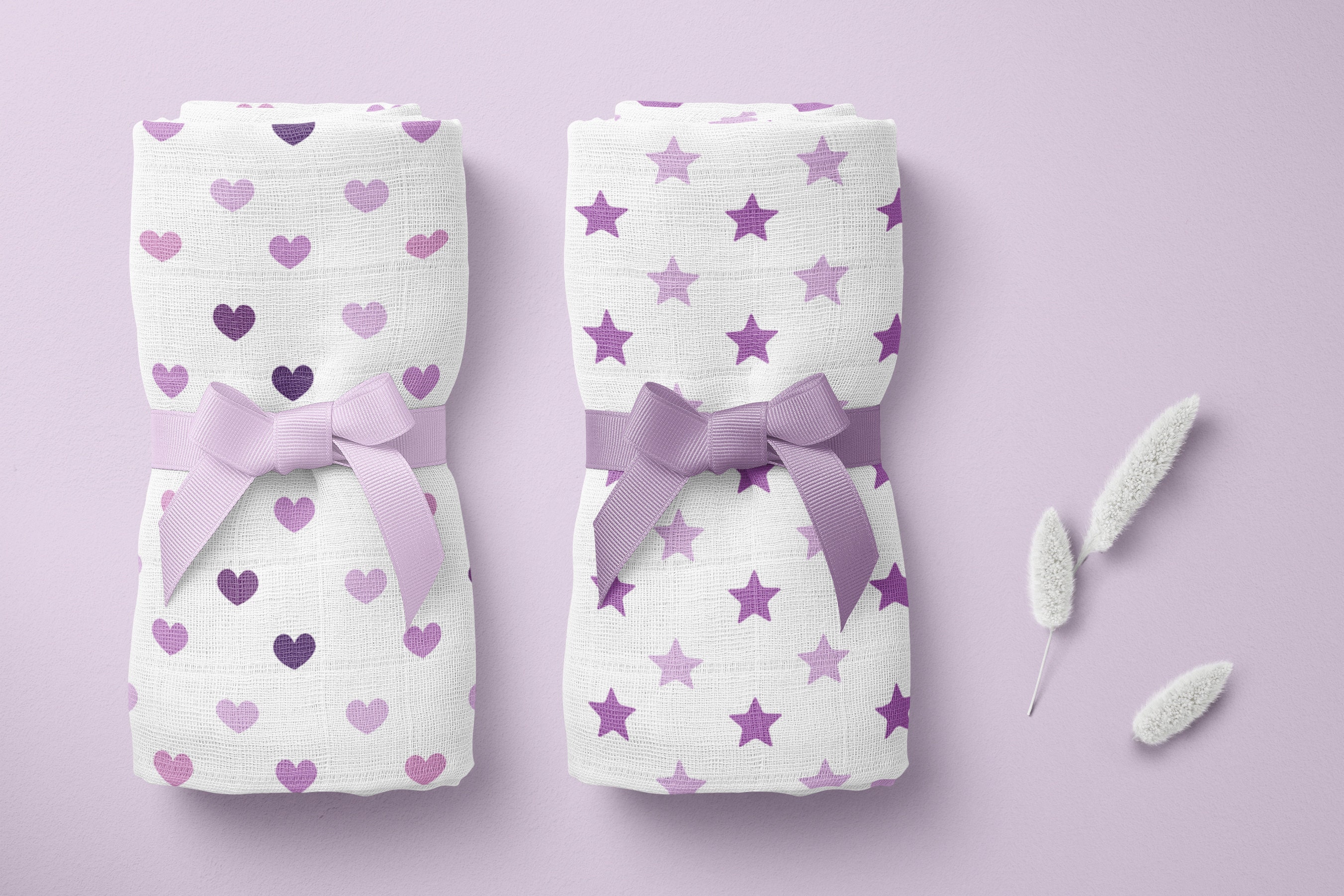 Purple Digital Papers, Lavender Color Digital Paper Pack, Digital ...