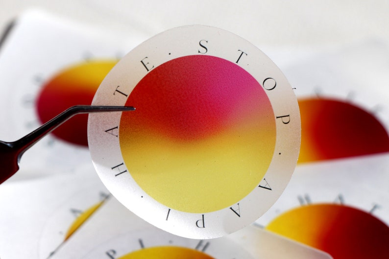 Stop AAPI Hate Sticker - Etsy