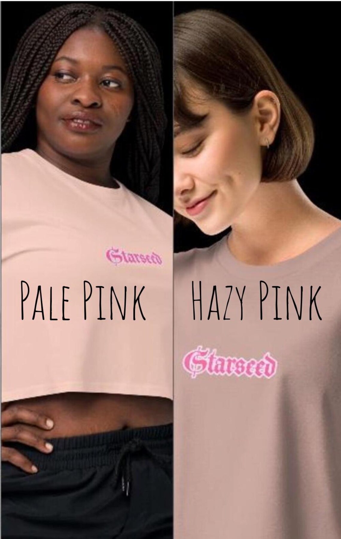 Starseed Crop Top New Age Lightworkers Celestial Alien Pink T-shirt - Etsy