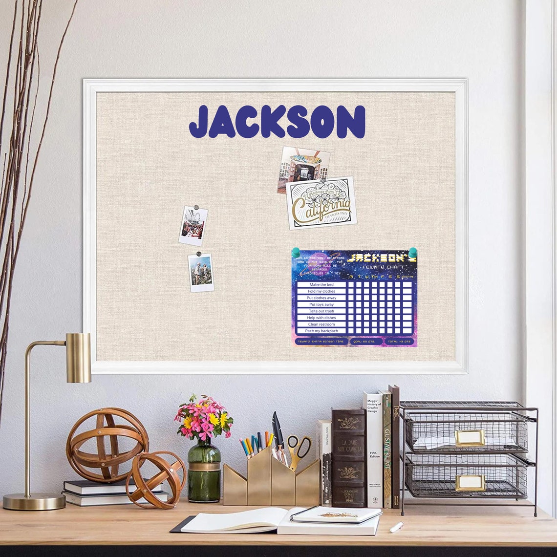 Christian Reward Chart, Space Chore Chart, Responsibility Chart ...