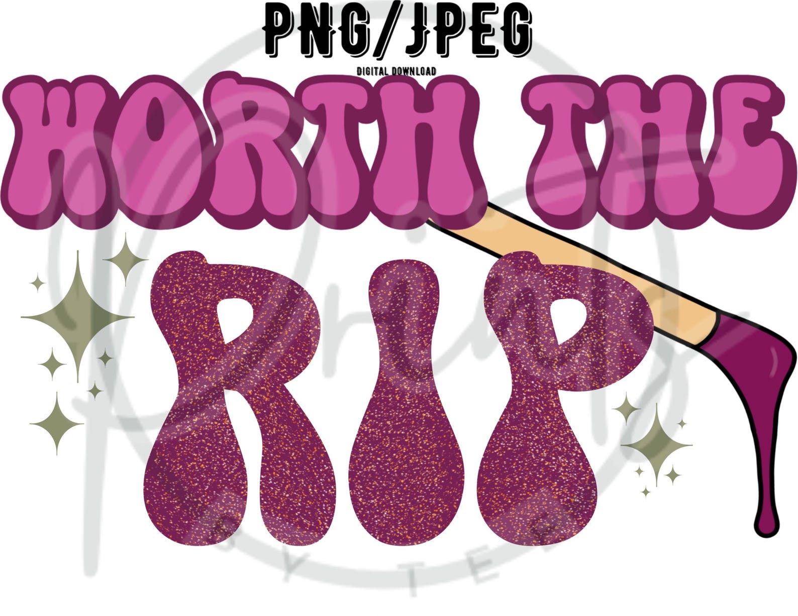 Worth the Rip ~ Png ~ Esthetician ~ Wax ~ Waxing ~ Funny Esthetician ...