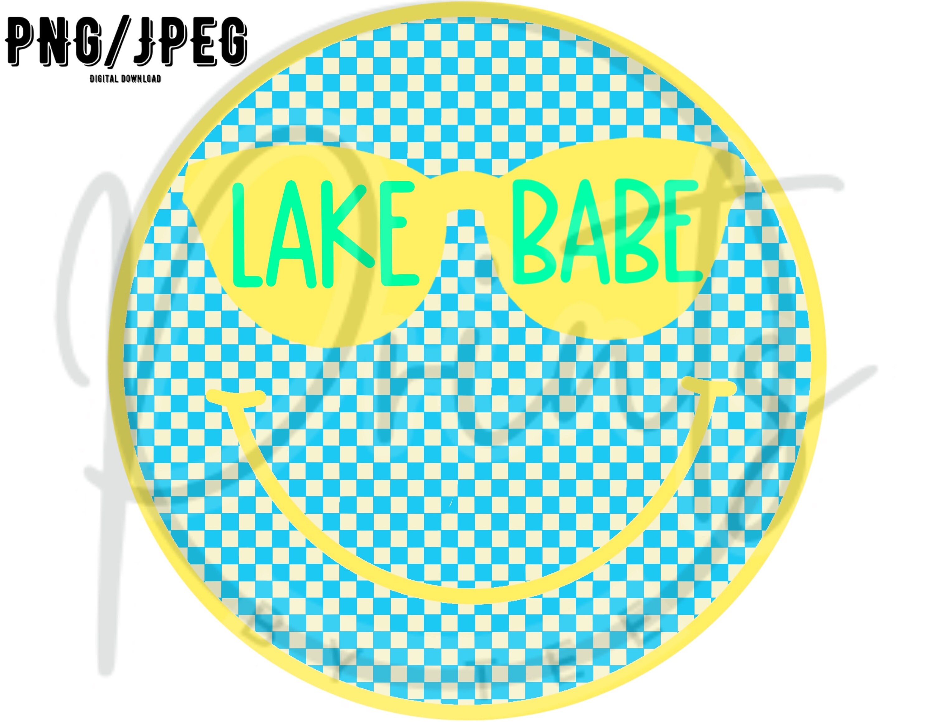 LAKE BOAT SMILEY Png Jpeg Sublimation Cutting File - Etsy