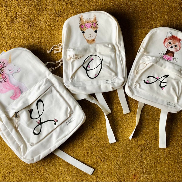 Painted Backpack - Etsy