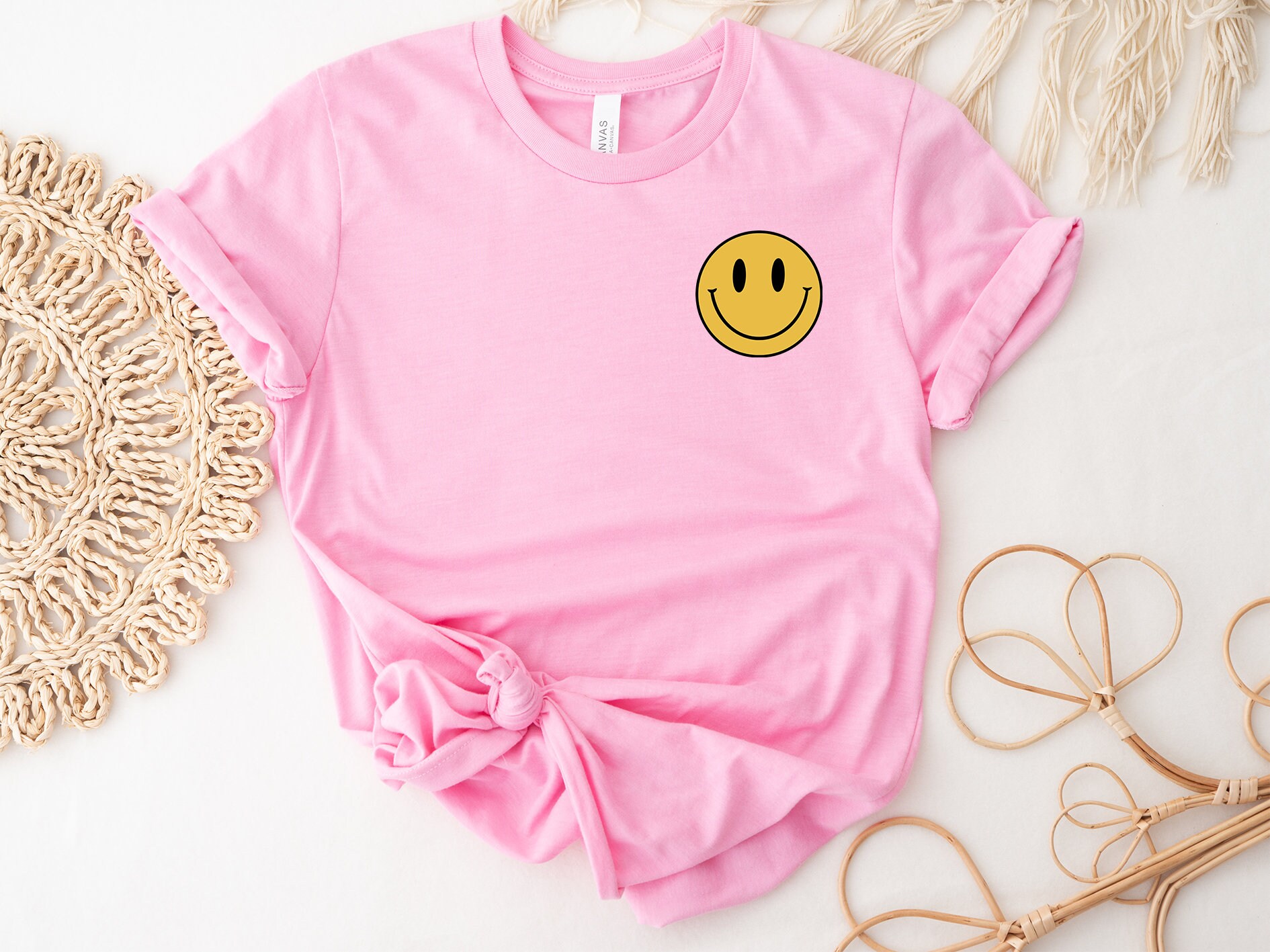 Smile Face Shirt Retro Smile Face Tshirt Vintage Smiley Face - Etsy