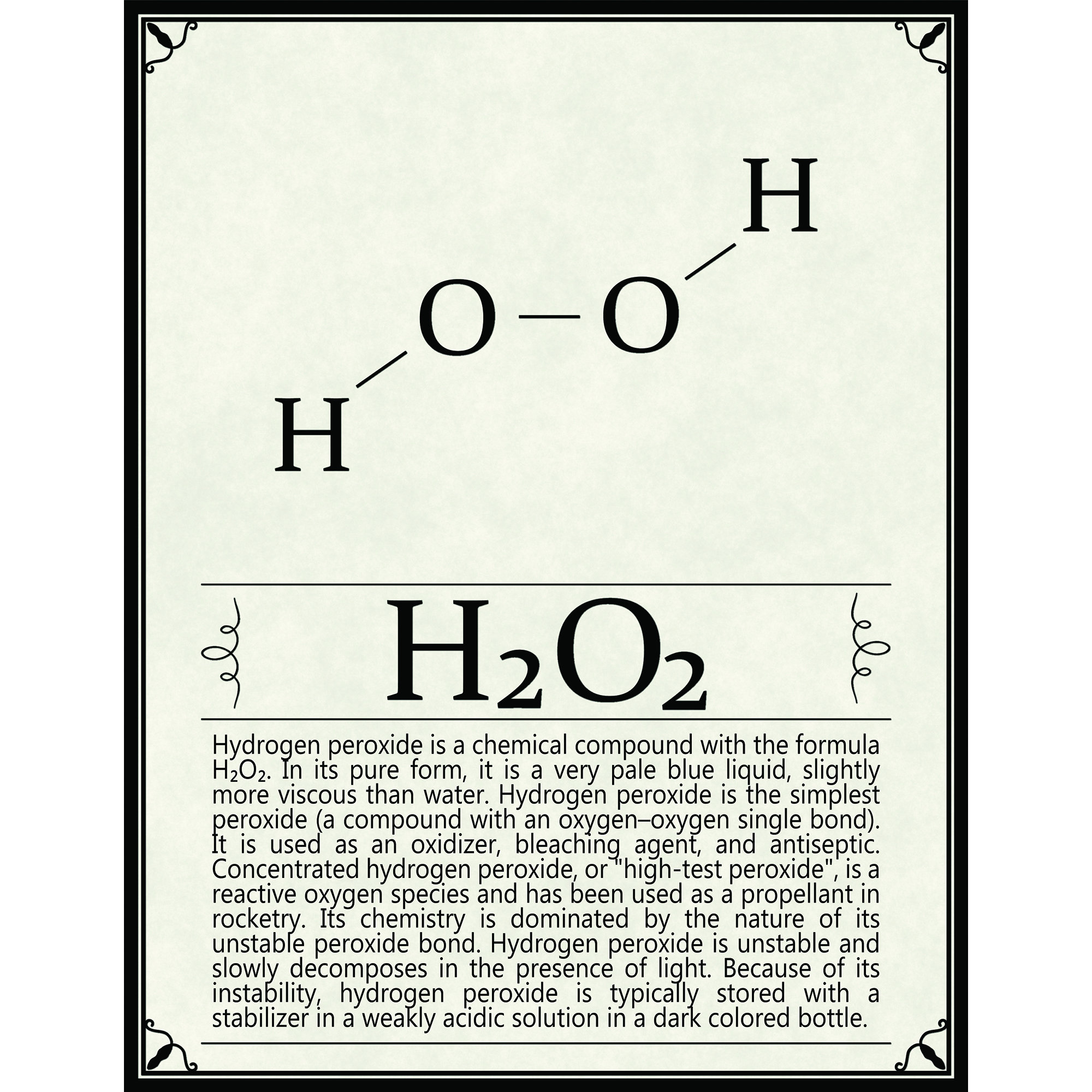 Lewis Structure For H2o2 Molecule