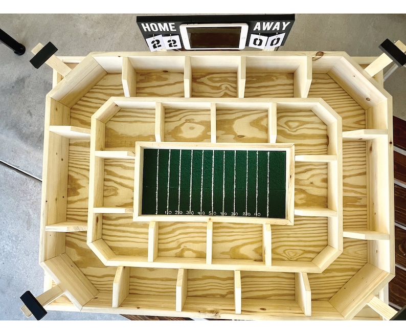 Jumbo Snackadium Woodworking Plans - Digital Download | Snack Stadium ...