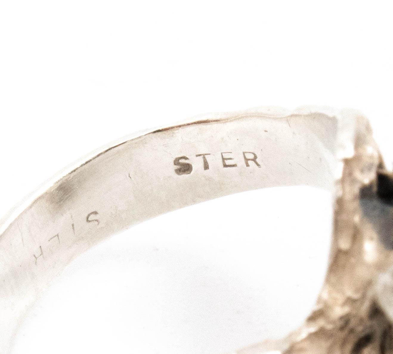 Vintage Sterling Silver Brutalist Cup Cluster Ring! [size 3.5 US] - Etsy