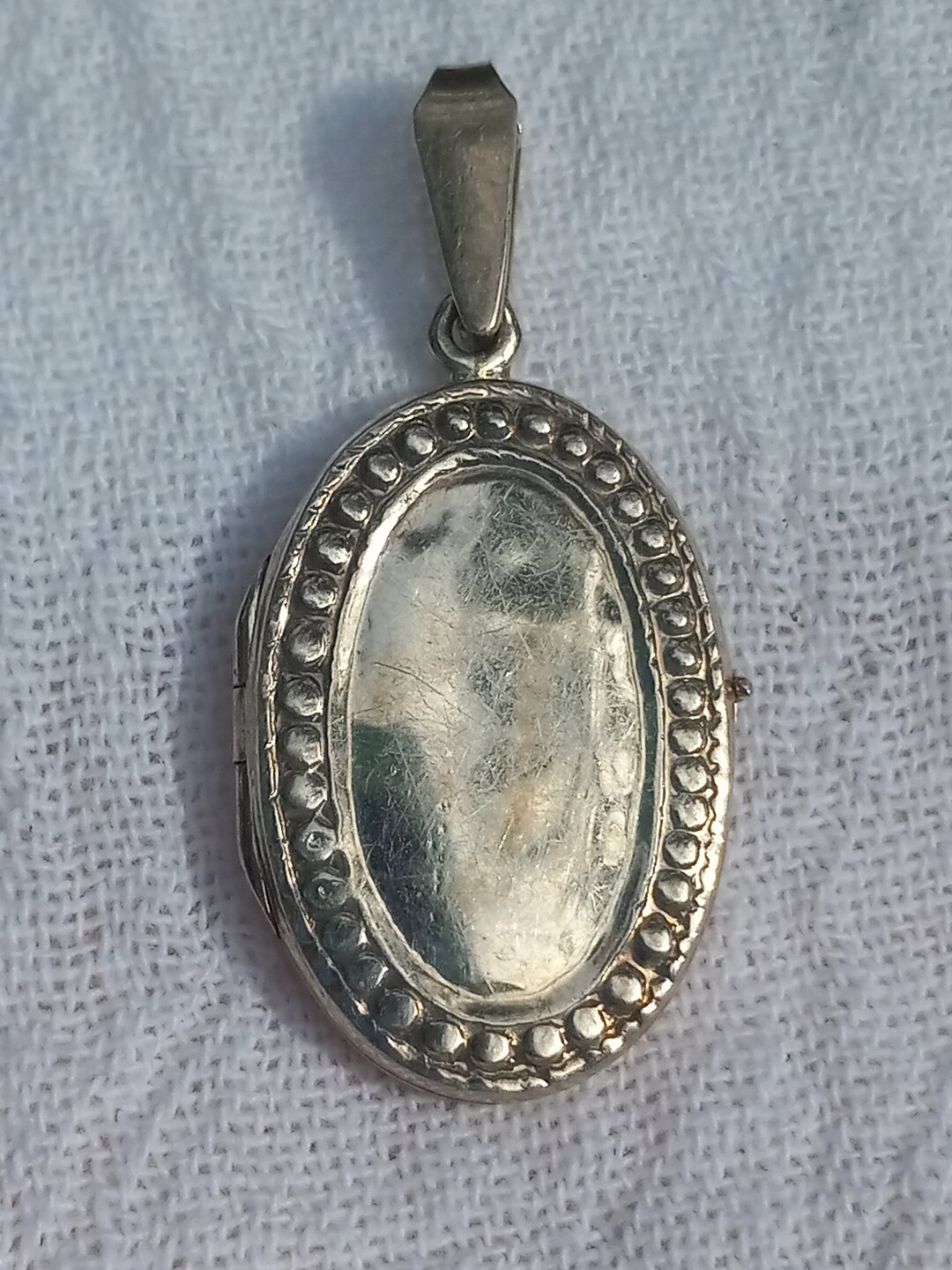 Sterling Silver Locket Pendant - Etsy