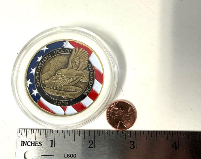 Operation Iraqi Freedom Challenge Coin - Etsy