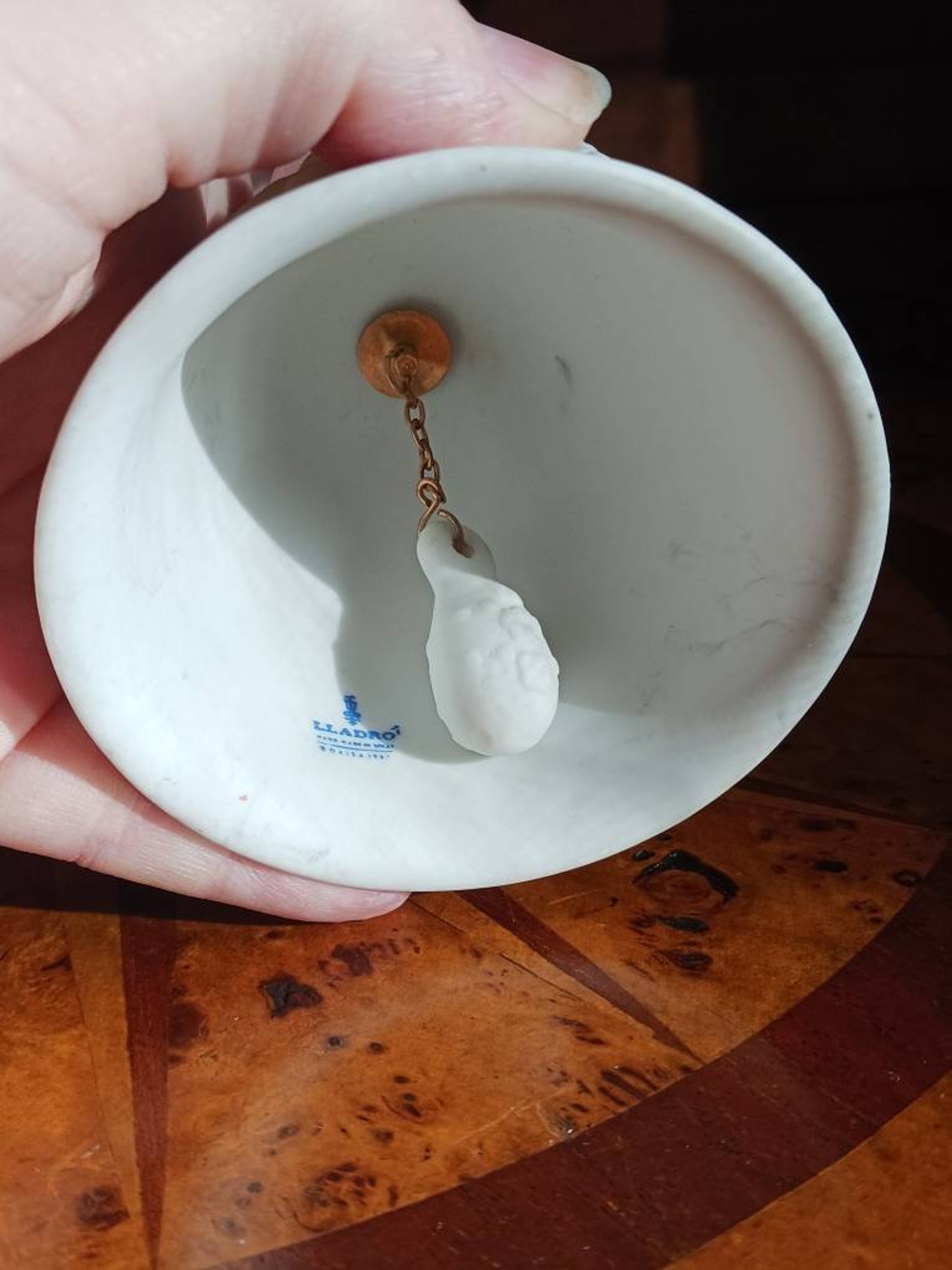 Vintage Lladro 1st Annual Christmas Bell Ornament 1987 - Etsy