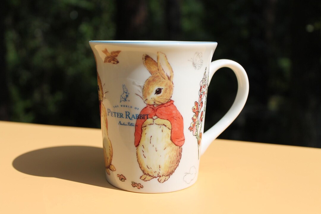 The World of Beatrix Potter Peter Rabbit Cup - Etsy