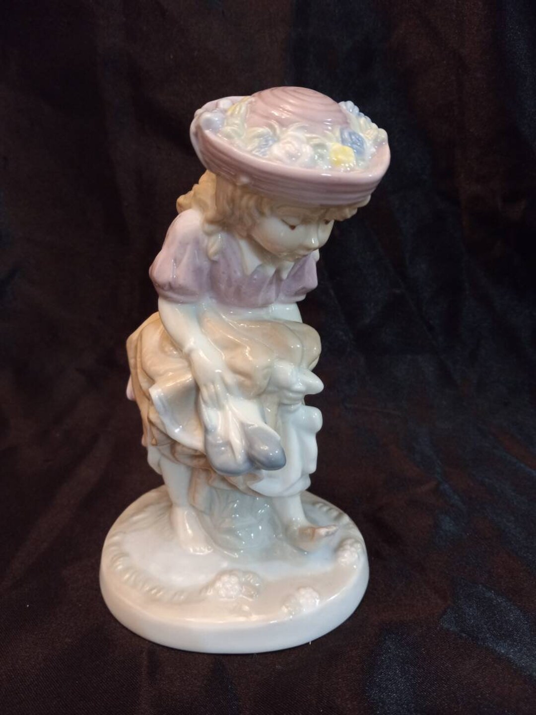 Lisi Martin Girl Figurine Hand Painted by Dolfi Figurine - Etsy
