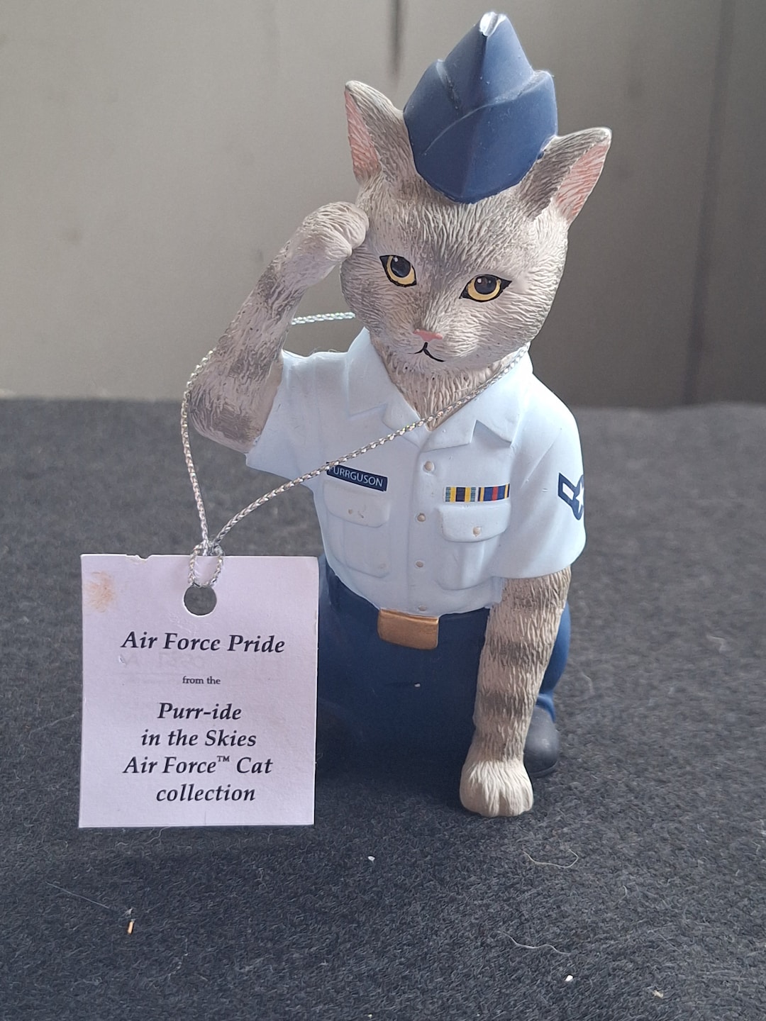 Air Force Pride Hamilton U.S. Air Force Cat Figurine Collection by Blake Jensen - Etsy