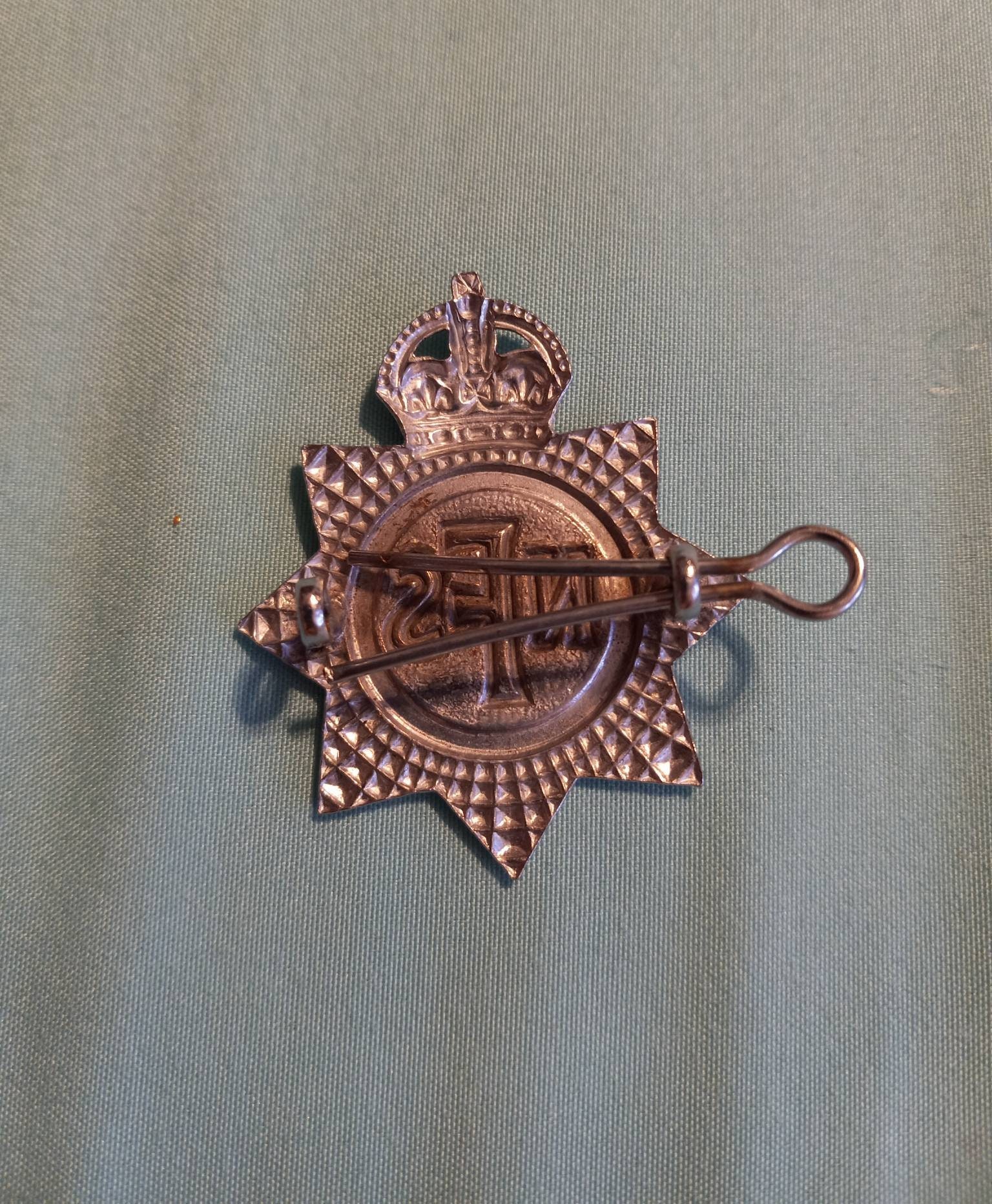 Vintage NFS National Fire Service Metal Badge Cap Emblem RARE | Etsy