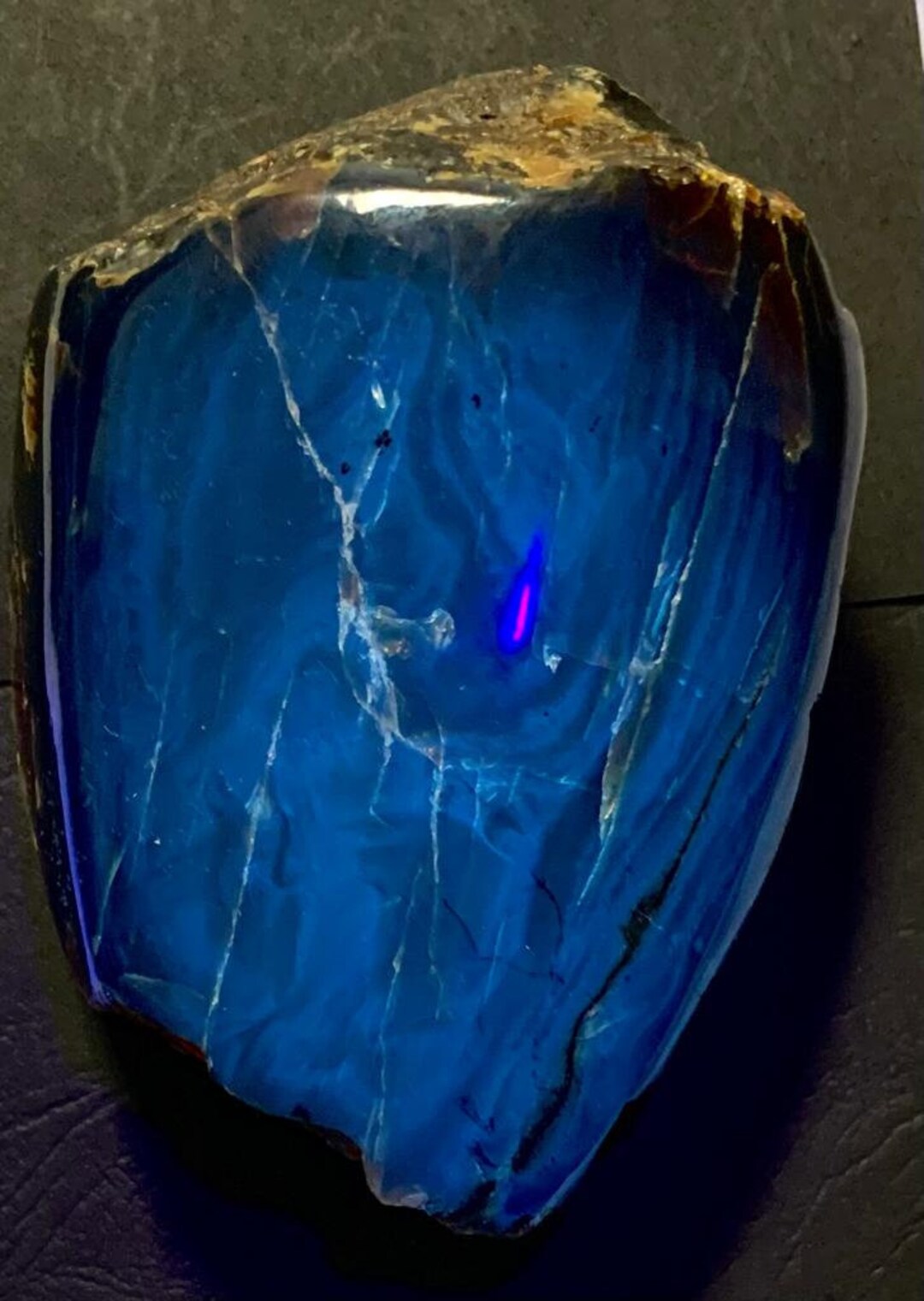 Polished Specimen Sumatra Amber Natural Colour No Heat Blue Amber ...