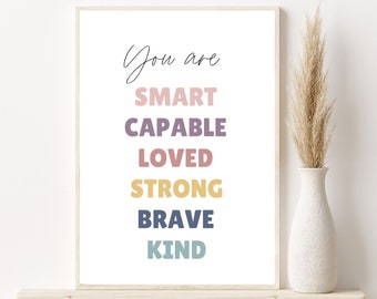 Boho Classroom Decor Bundle Printable Wall Art | Etsy