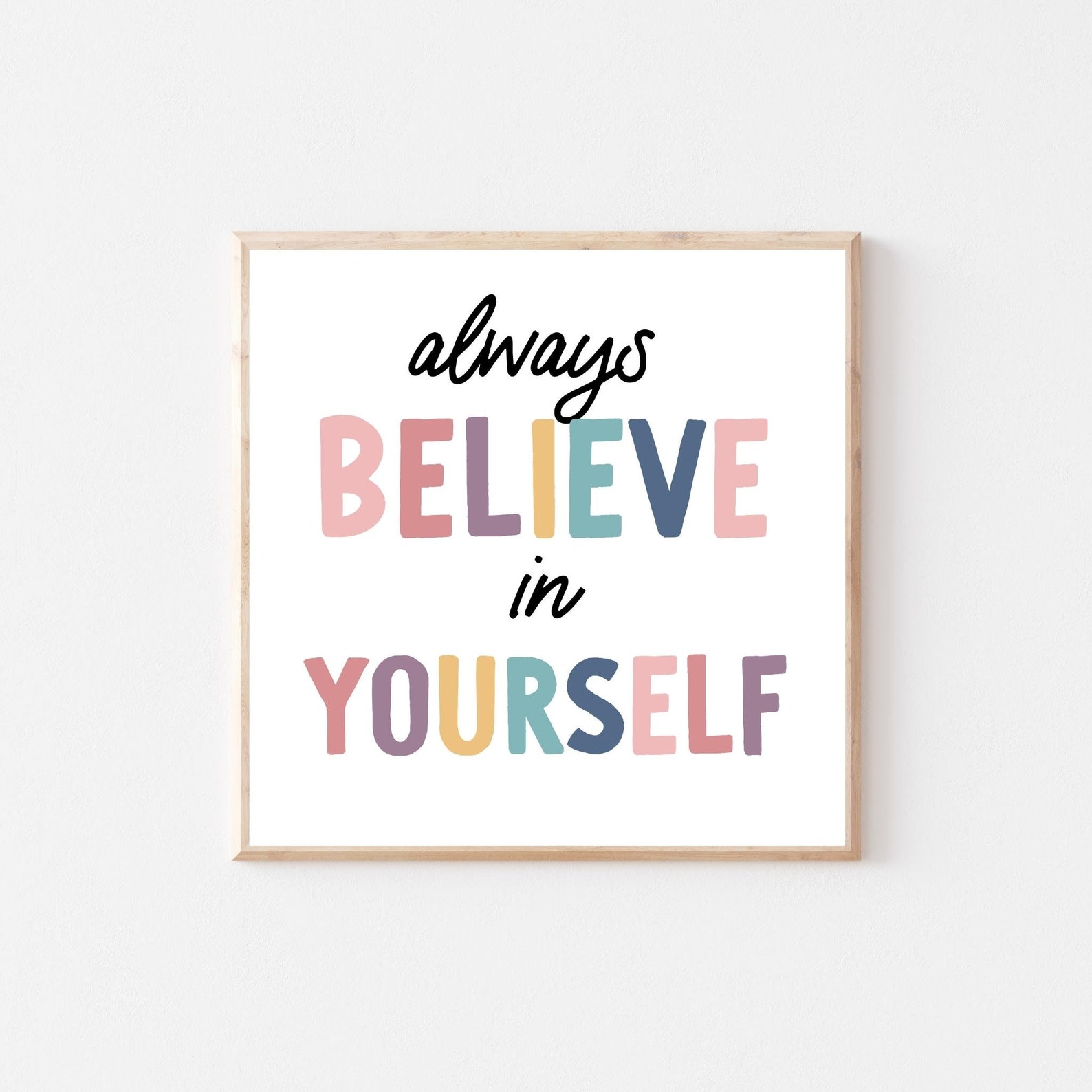 Boho Classroom Posters Printable Growth Mindset Sign - Etsy