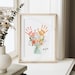 Flower Handprint Craft Art, Printable | Mothers Day, for Mom or Grandma ...