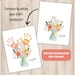 Flower Handprint Craft Art, Printable | Mothers Day, for Mom or Grandma ...