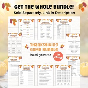 Thanksgiving This or That Game, Printable | Family Thanksgiving Would ...