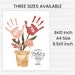 Mothers Day Flower Handprint Art Bundle Printable Mom Craft - Etsy