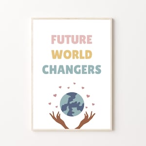 Boho Classroom Decor Bundle, Printable Wall Art, 8.5"x11" | Classroom ...