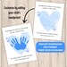 Grandparents Day Handprint Art Craft, Printable Gift for Grandma or ...