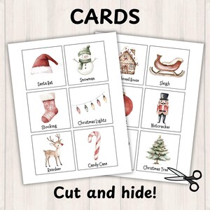 Printable Christmas Scavenger Hunt for Kids | Fun Christmas Party Game ...