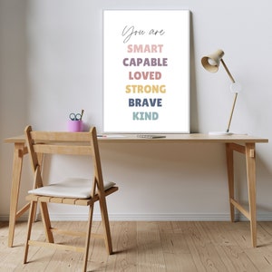 Classroom Poster,printable Wall Art | Boho Classroom Decor, Classroom ...