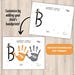 Halloween Handprint Art Printable: Cutest Little Boo | Daycare ...
