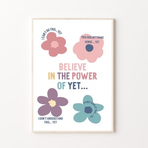 Boho Classroom Decor Bundle, Printable Wall Art, 8.5"x11" | English ...