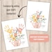Mothers Day Flower Handprint Art Bundle, Printable | Mom Craft Gift ...