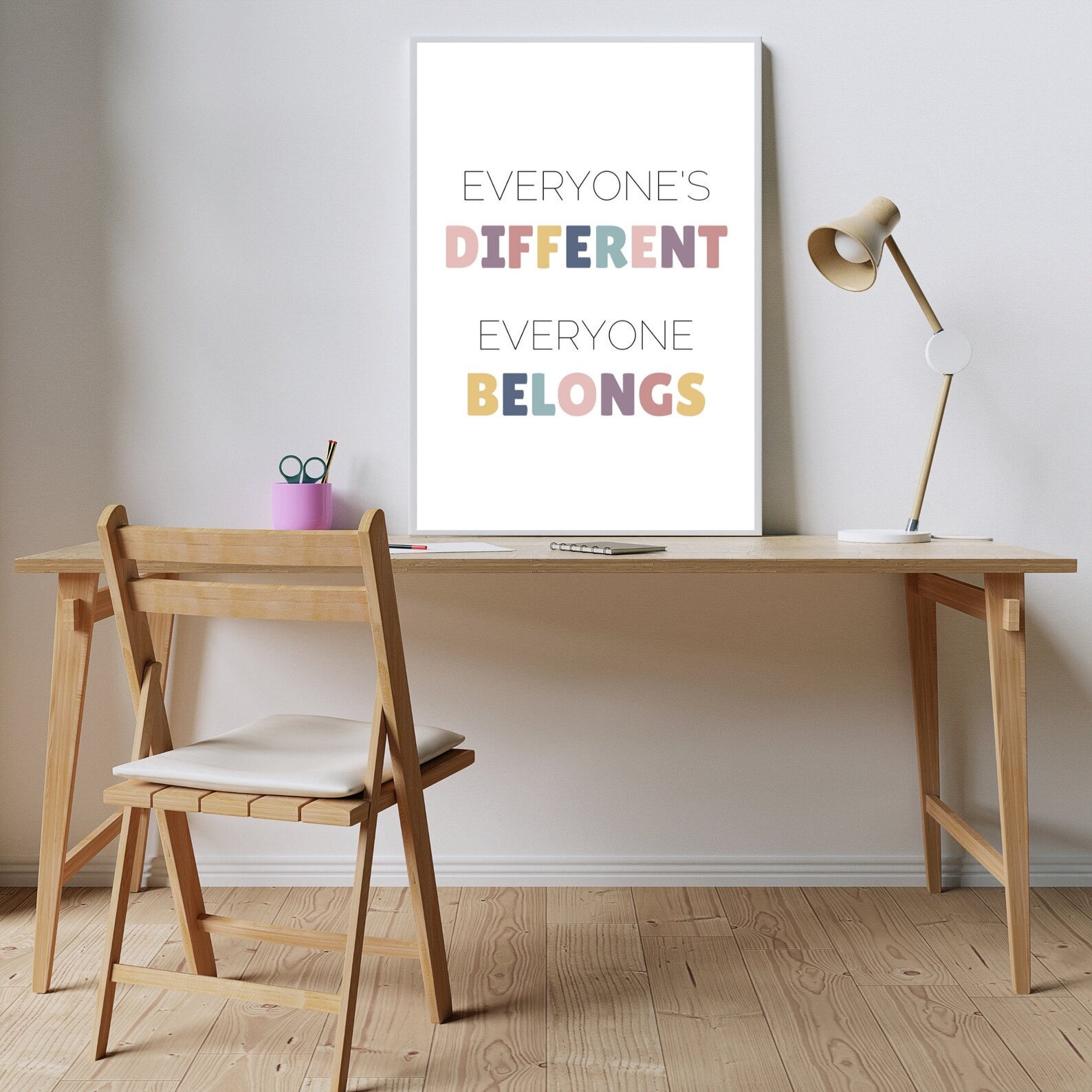 Boho Inclusive Classroom Decor, Printable Wall Art | Classroom Posters ...