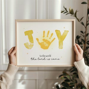 Christmas Nativity Handprint Art Bundle for Kids, Printable | Christian ...