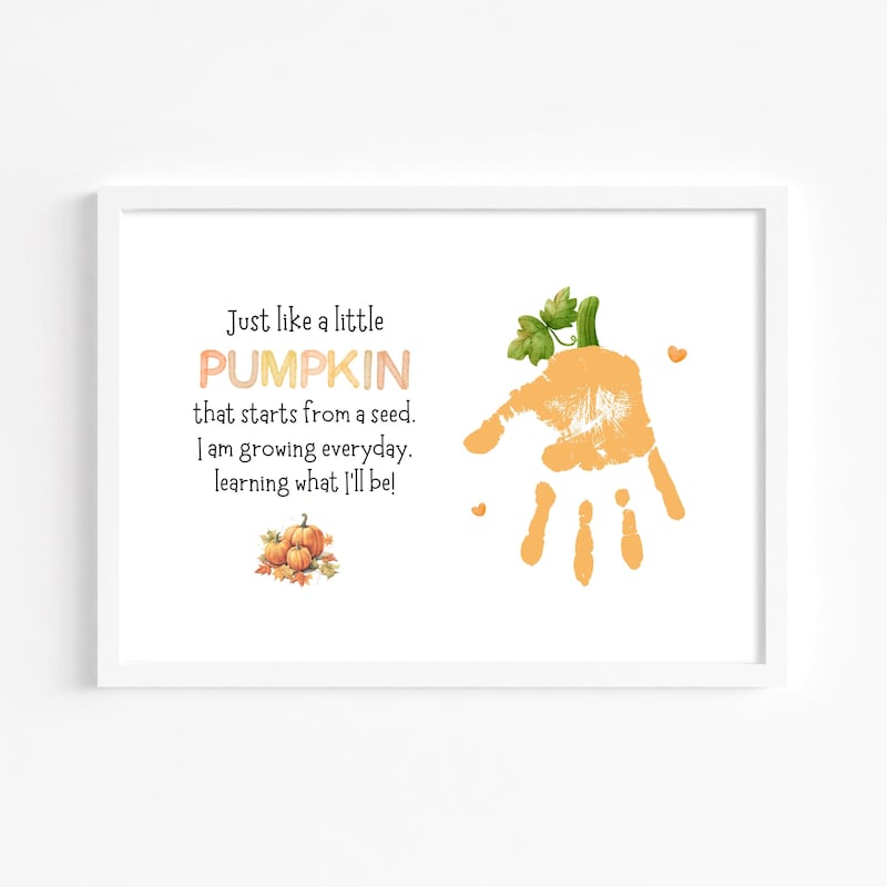 Handprint Art - Etsy