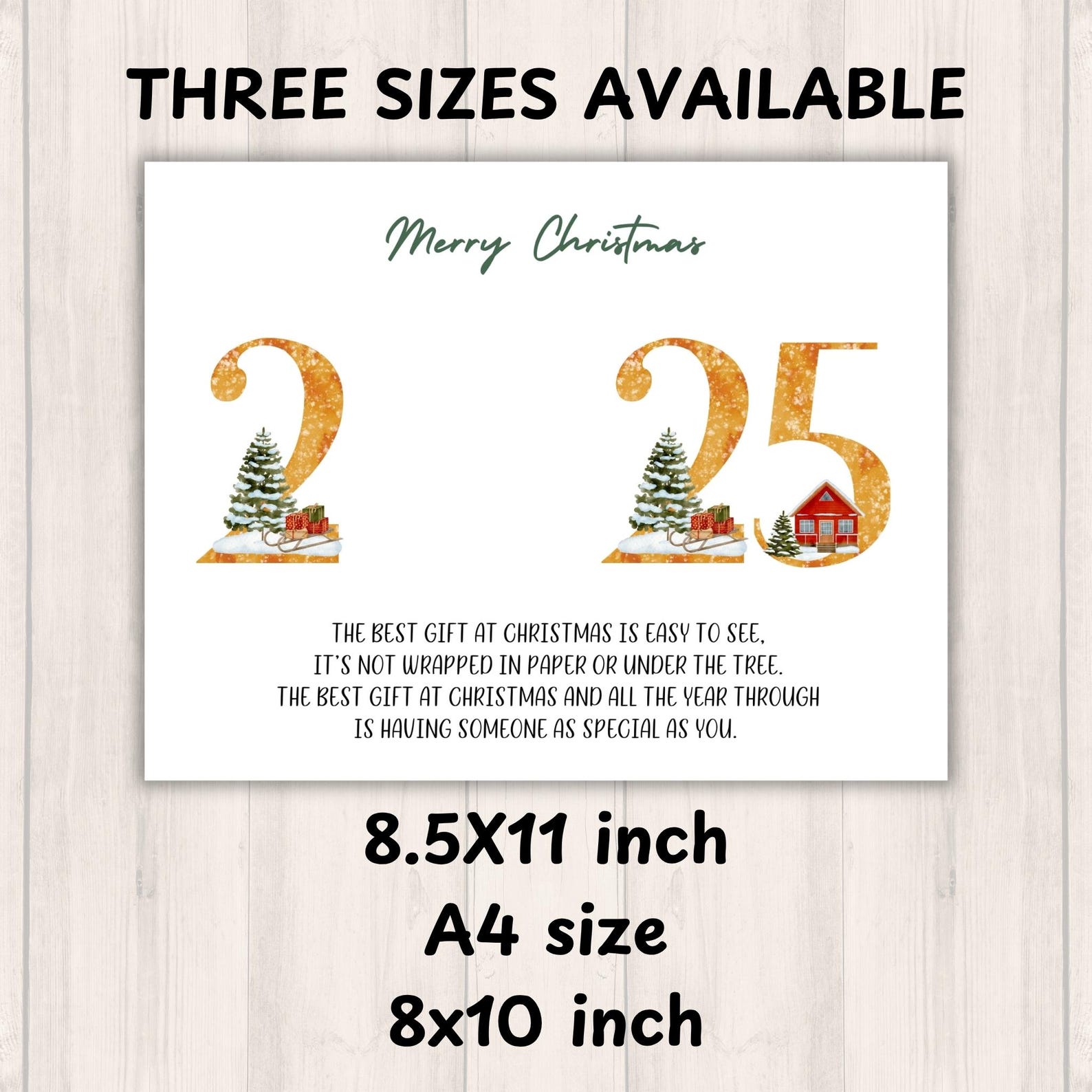 Christmas Handprint Art Craft, Printable, Holiday DIY Card Gift for ...