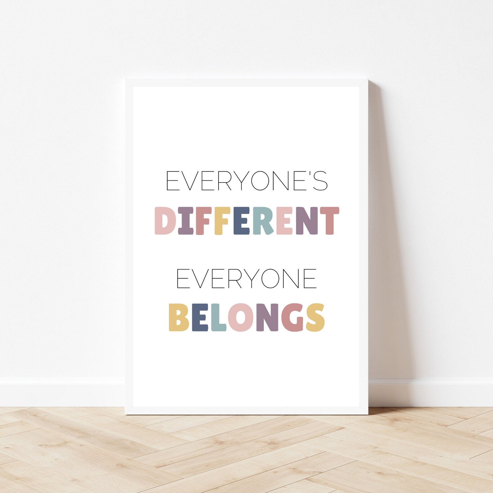 Boho Inclusive Classroom Decor Printable Wall Art Classroom | Etsy