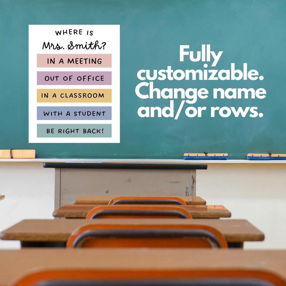 Personalized School Counselor Door Sign Printable Teacher - Etsy