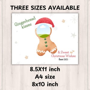 Christmas Handprint Craft Template | Gingerbread Handprint Art With ...