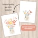 Flower Handprint Craft Art, Printable Mothers Day, for Mom or Grandma ...
